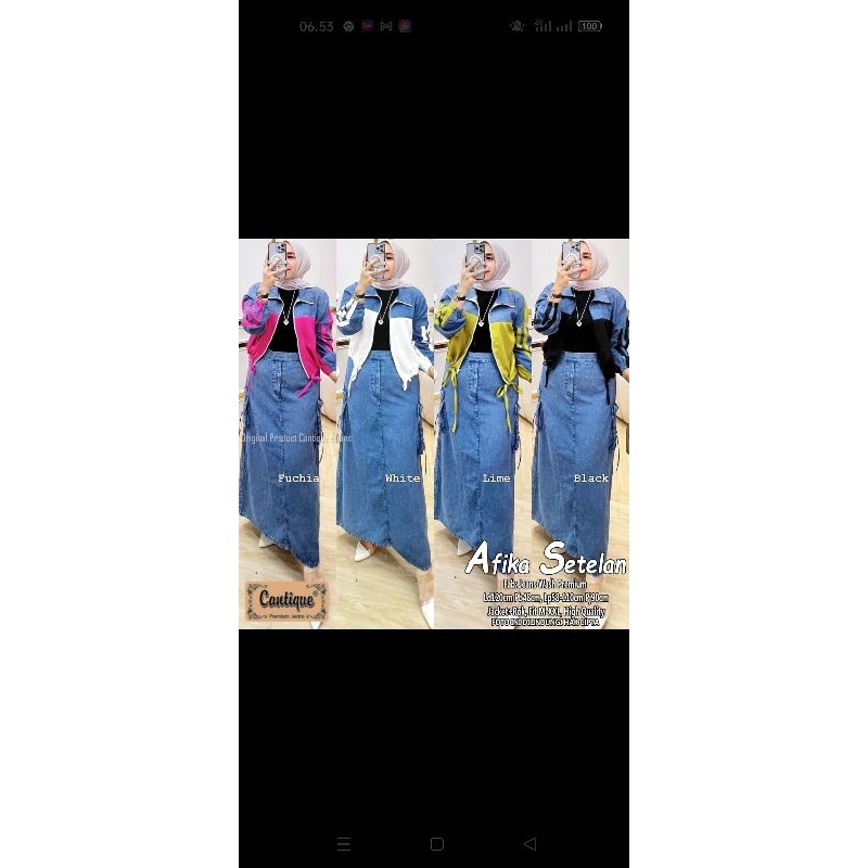 Jual AFIKA SETELAN ##2 | Shopee Indonesia