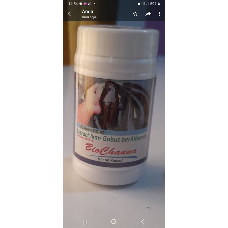 Jual Bio Channa(Diabet,ginjal,stroke,paru paru,pasca operasi,dll ...