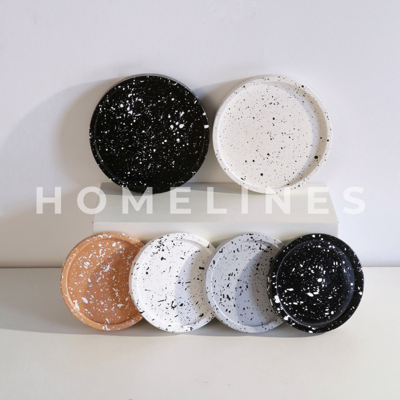 Jual Homelines Coaster 8 10 11 cm | Tatakan Gelas Bulat Aesthetic ...