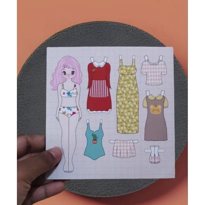 Jual KIYOWO BP BPAN//ORANG ORANGAN//PAPER DOLL//MAINAN KERTAS//MAINAN ...