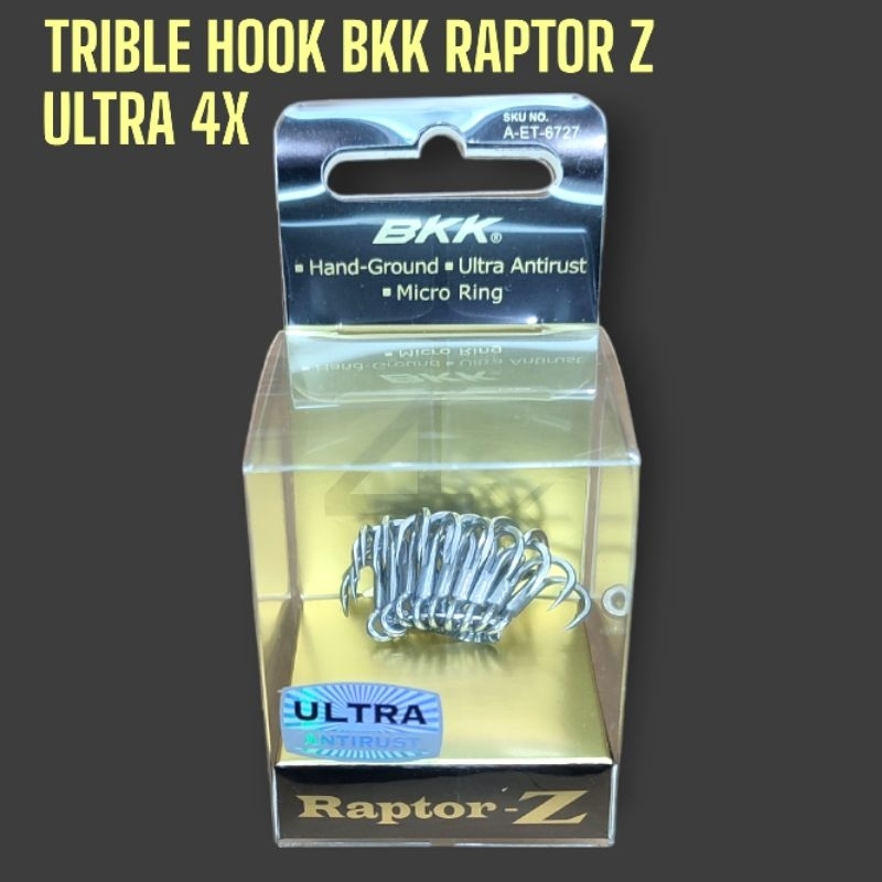 Jual TRIBLE HOOK BKK RAPTOR Z ULTRA 4X ORIGINAL | Shopee Indonesia