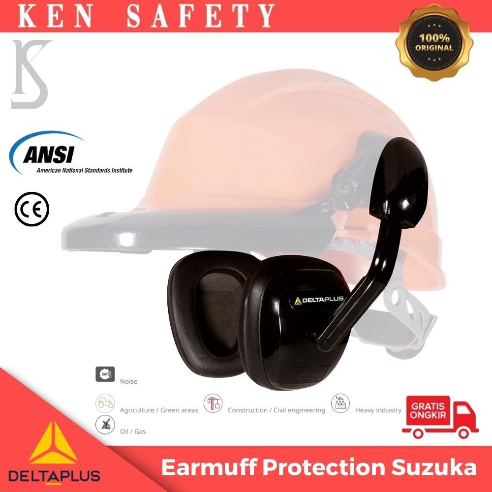 Jual Earmuff Safety Pelindung Telinga Deltaplus Suzuka untuk Helm ...