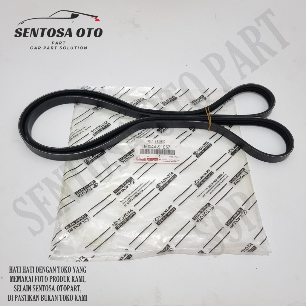 Jual Fan Belt Van belt V-Belt Tali Kipas All New Avanza Xenia 1.3cc 2012 2013 2014 2015 Original ...