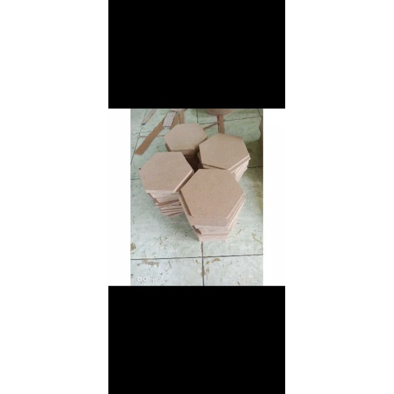 Jual MDF Hexagonal 6mm | Shopee Indonesia