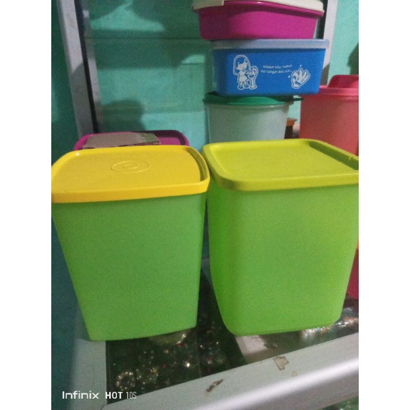 Jual Toples 1 Liter 1.8L Hijau Tupperware Original | Shopee Indonesia