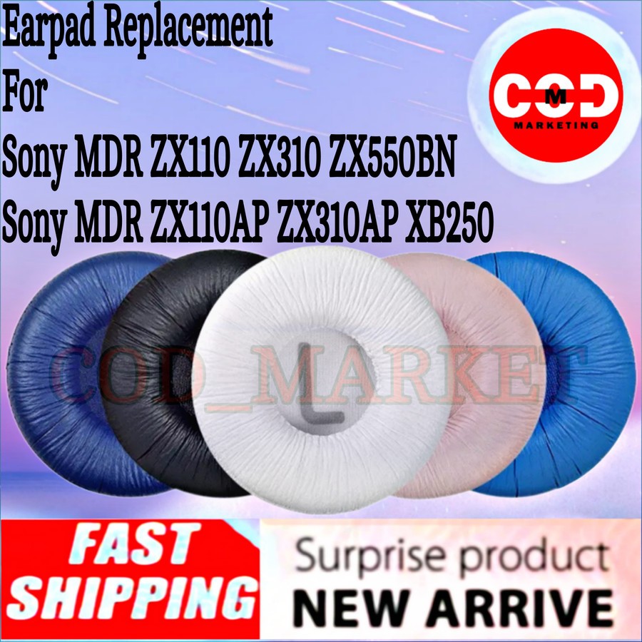 Jual Earcup Earpad Cushion Sony Mdr ZX110 ZX310 AP ZX110AP ZX310AP ZX ...