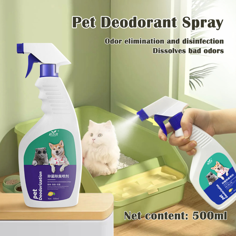 Jual Penghilang Bau Kotoran Anjing Kucing Disinfectant Spray 500ML ...