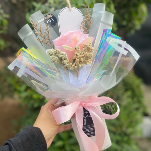 Jual Buket Bunga Artificial Mini Flower Bouquet Mini Bandung Hadiah ...