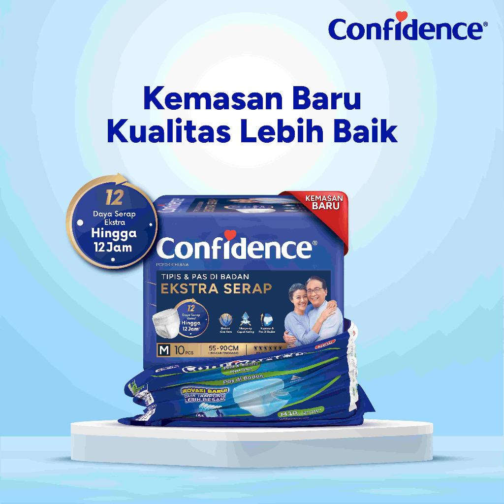 Jual Confidence Popok Dewasa Celana Ekstra Serap Slim fit M/L/ Popok ... Jual Confidence Popok Dewasa Celana Ekstra Serap Slim fit M/L/ Popok ...
