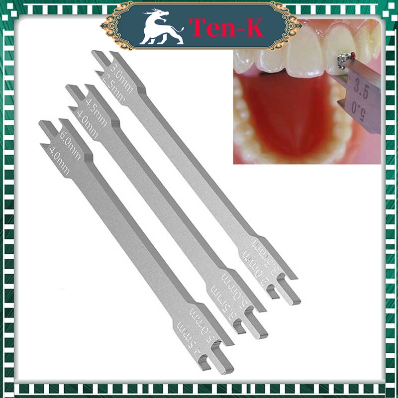 Jual Bracket Gauge / Heigh Gauge Dental Orthodontic Instrument / Alat ...