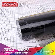 Jual Stiker Sticker Motor Skotlet ROL MAXDECAL Crystal Light Grey 7300 ...