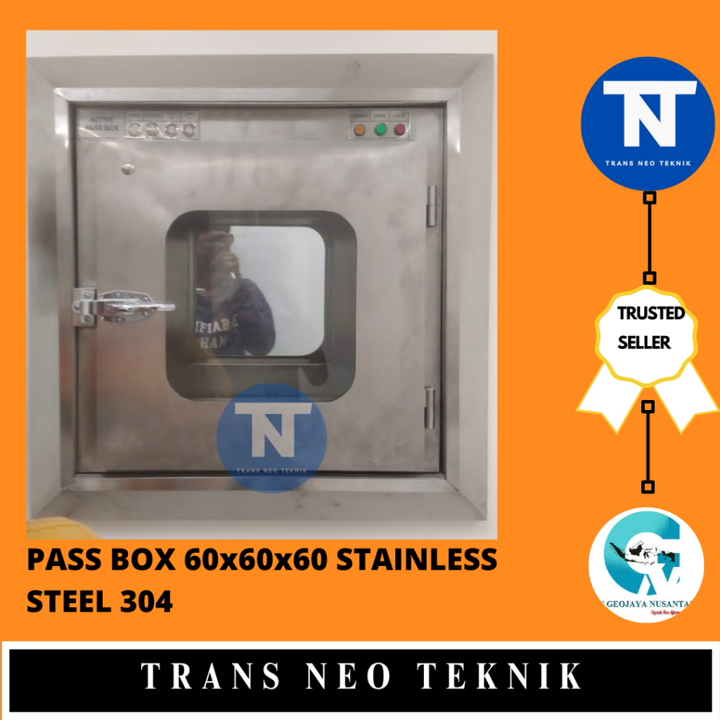Jual PASS BOX 60x60x60 STAINLESS STEEL 304 | Shopee Indonesia