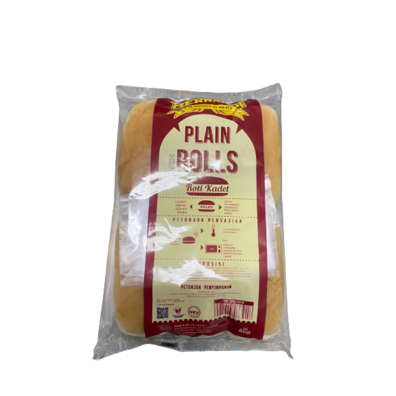 Jual ROTI BURGER BERNARDI/PLAIN ROLL/roti hotdog/roti burger ori/roti ...