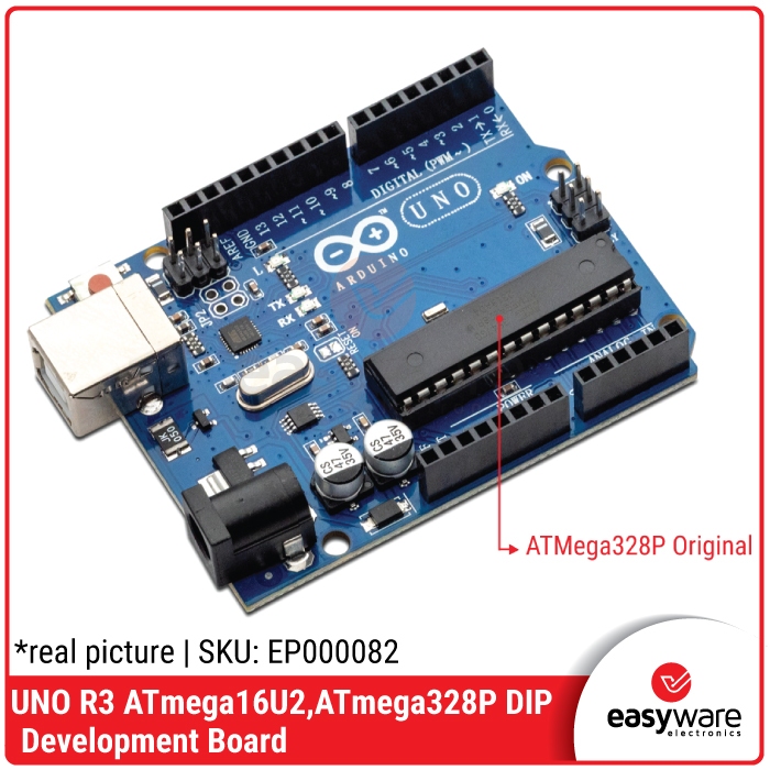 Jual UNO R3 ATmega16U2 ATmega328P DIP like Arduino Uno R3 DIP without ...