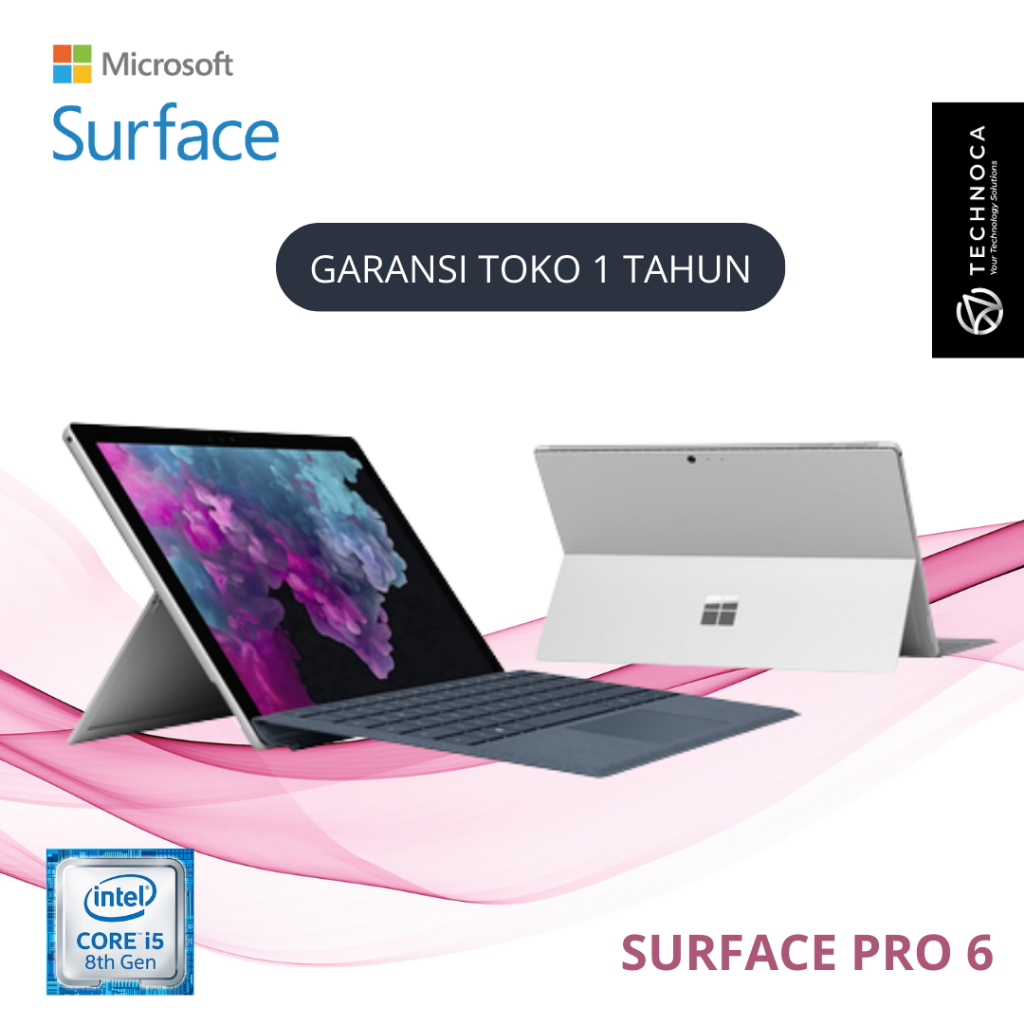 Jual Laptop 2in1 Microsoft Surface PRO 6 Ci5 GEN8 Ram 8GB SSD 128GB ...