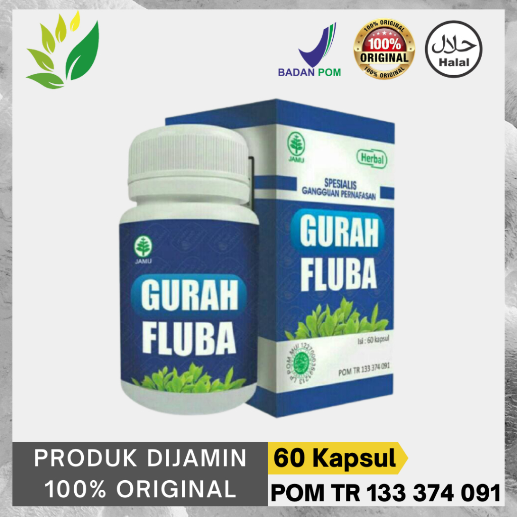 Jual Kapsul GURAH FLUBA HIU Original Obat Batuk Berdahak | Obat Gurah ...