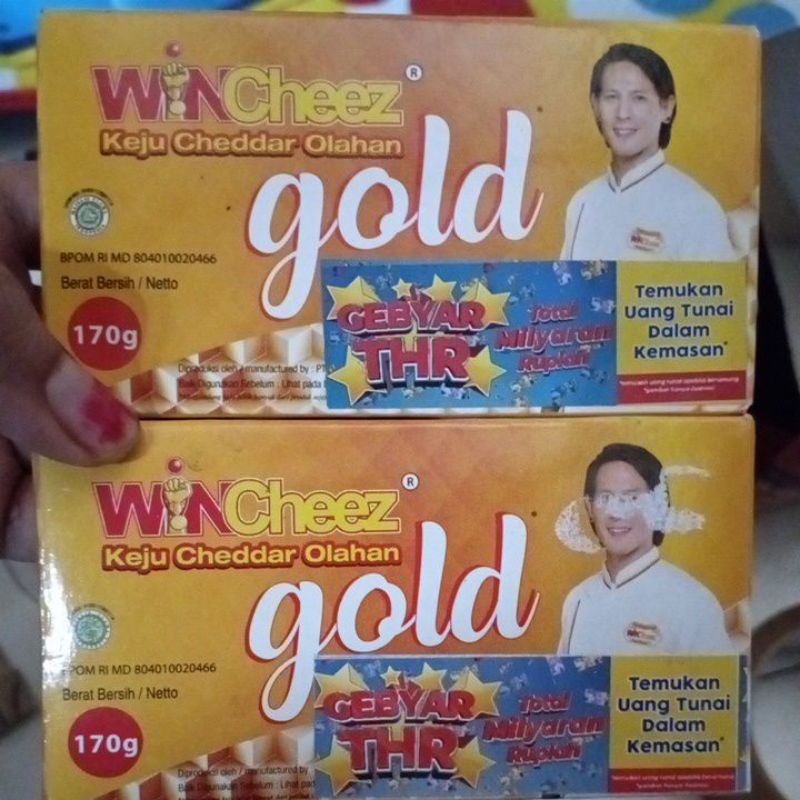 Jual wincheez keju cheddar gold 170gr | Shopee Indonesia