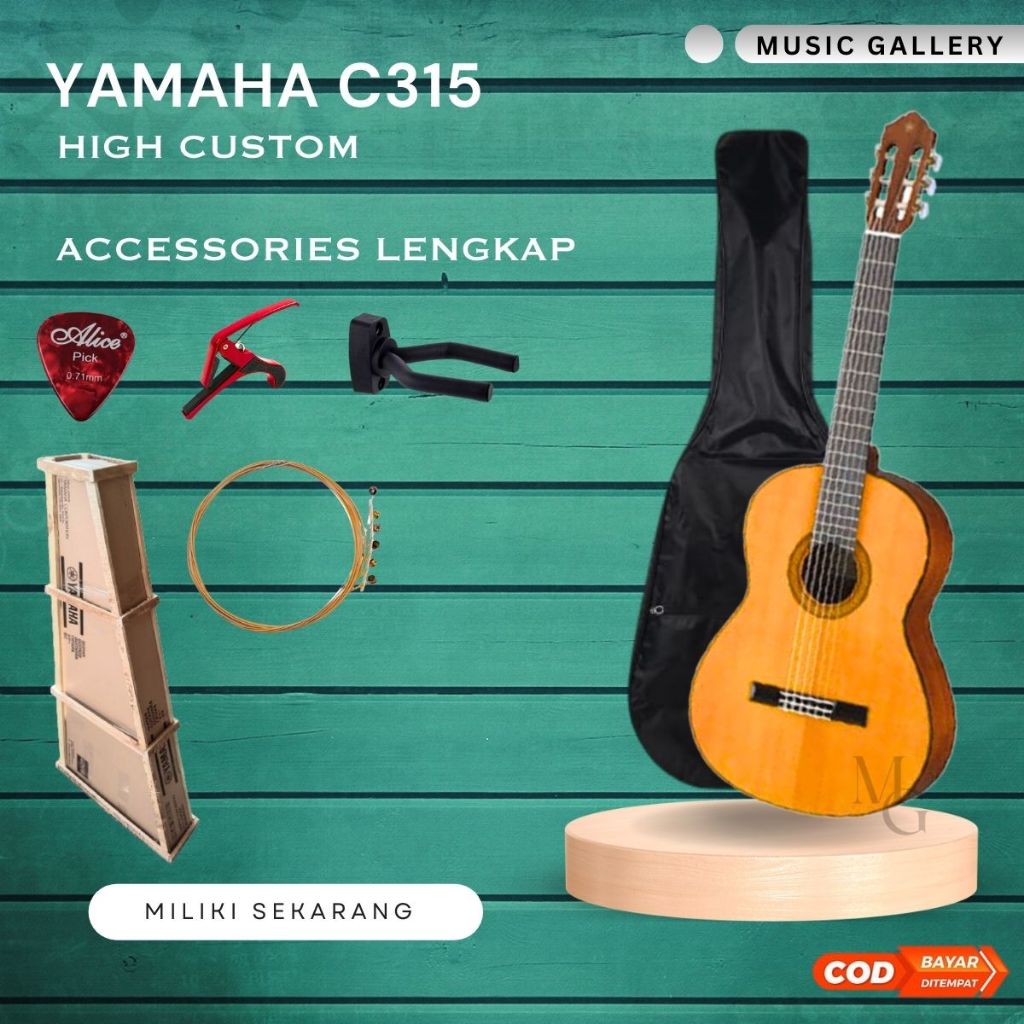 Jual Gitar Guitar Akustik Elektrik Yamaha C315 MURAH klasik Clasik ...