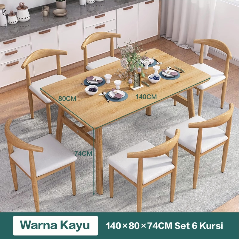 Jual Damaindah Meja Makan / Meja Makan Set 4 Kursi / Meja Makan Minimalis / Meja Makan Murah ...