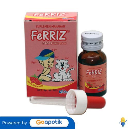 Jual FERRIZ DROPS RASA STRAWBERRY 15 ML | Shopee Indonesia