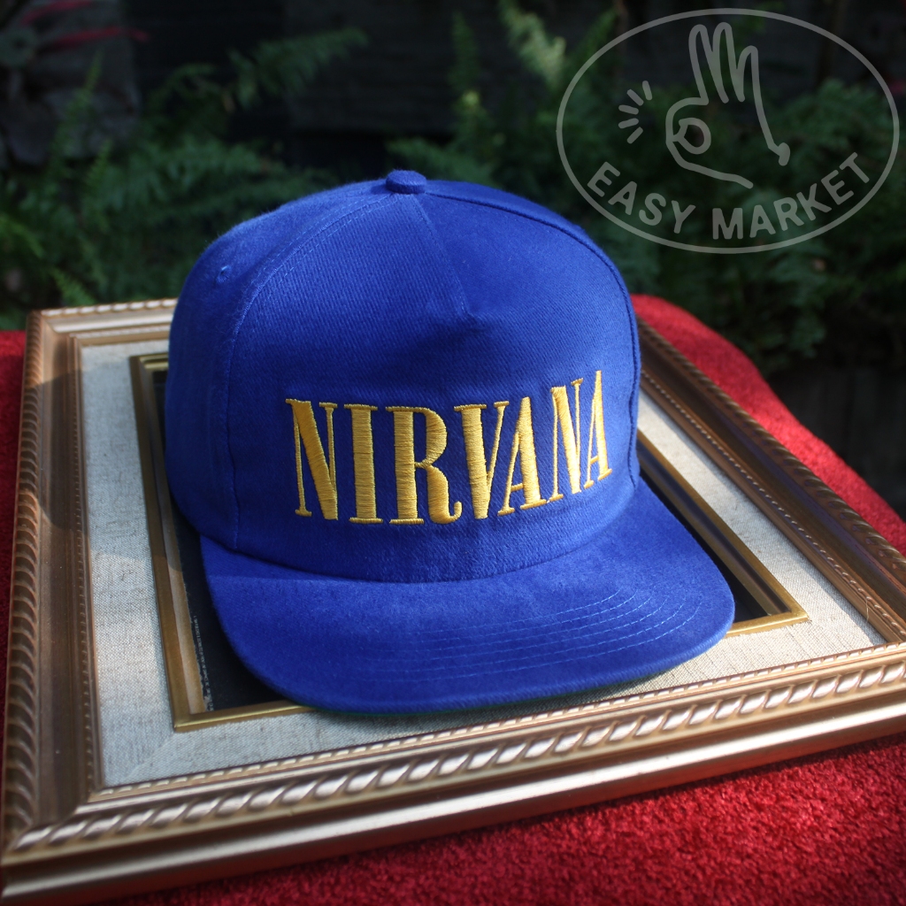 Jual Vintage Nirvana Nevermind Hat | Shopee Indonesia