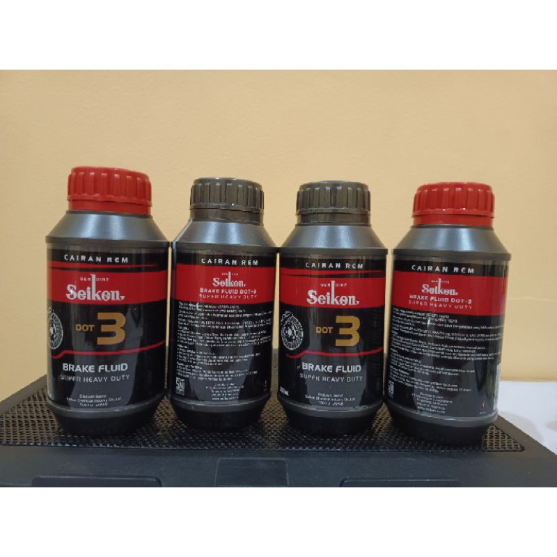 Jual Brake Fluid / Cairan Rem SEIKEN Dot3 kemasan 300ml(minyak rem) | Shopee Indonesia