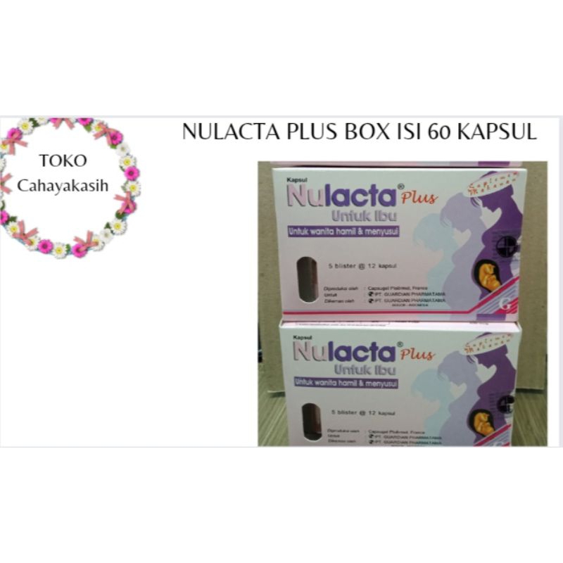Jual NULACTA PLUS ISI 60 KAPSUL VITAMIN BUMIL | Shopee Indonesia