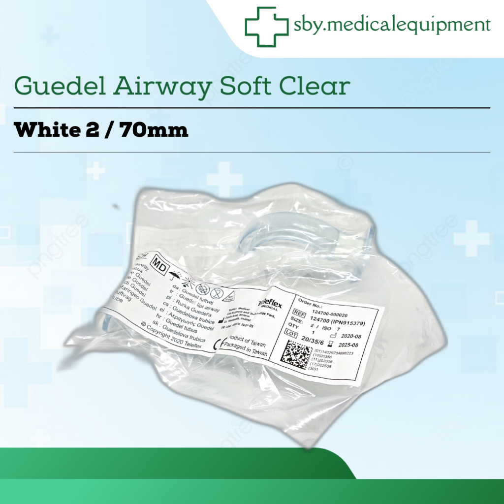 Jual Guedel Airway Rusch Mayo Airways Soft Clear Oropharyngeal Rusch ...