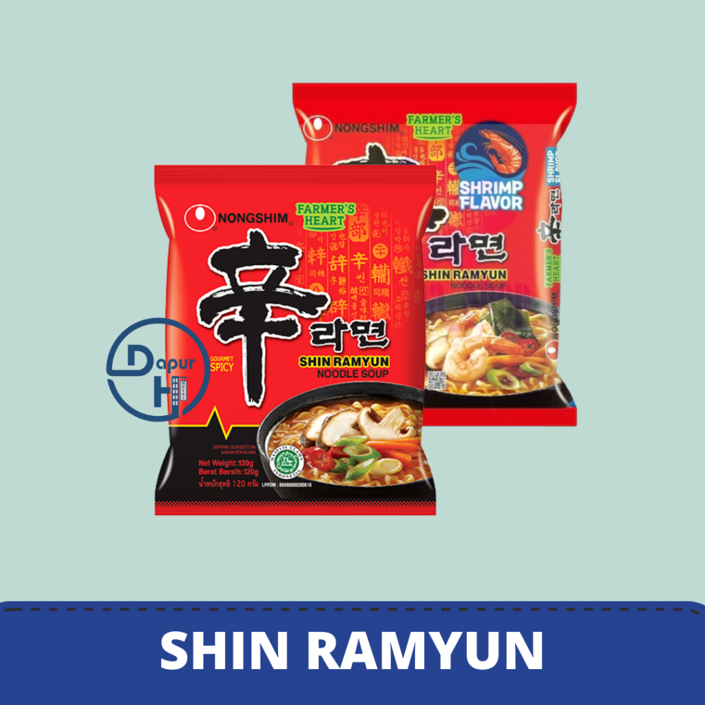 Jual NONGSHIM Ramen Korea Shin Ramyun 120 g Halal | All Variant ...