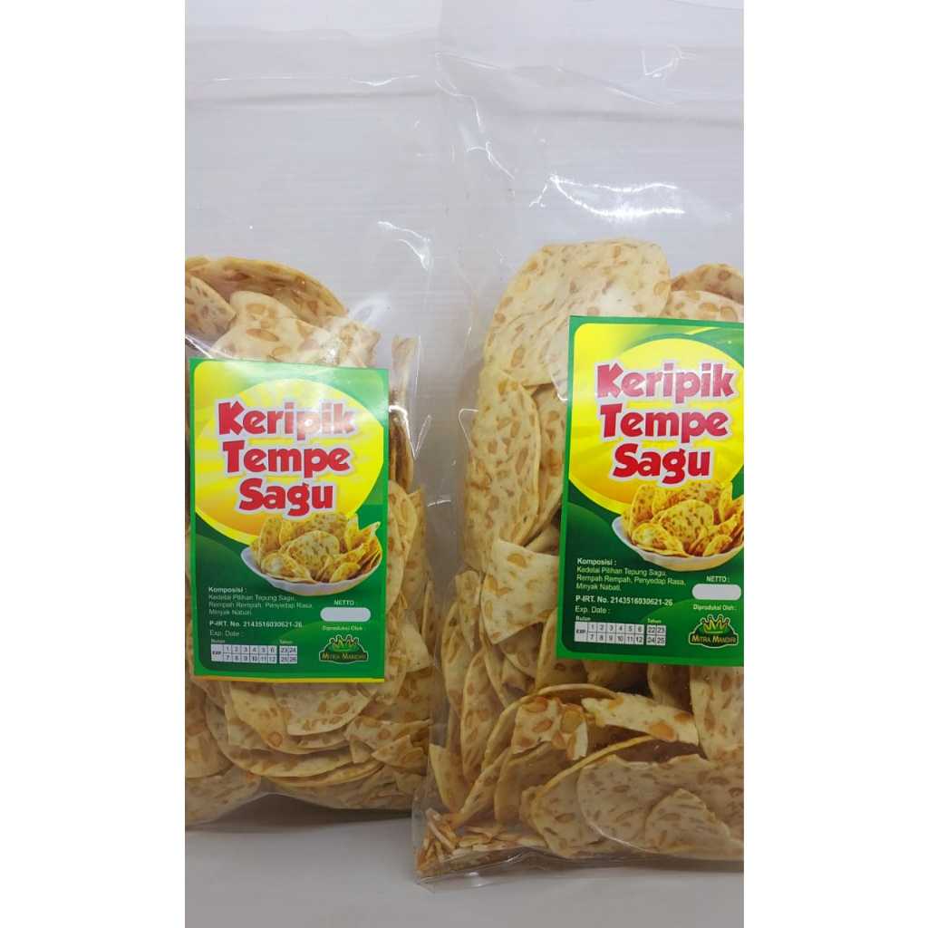 Jual Keripik Tempe Sagu Khas Daerah Malang Renyah Netto 150gr | Shopee ...