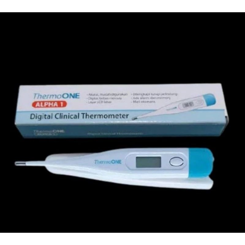 Jual Thermometer Digital Badan Alfa 1 Pengukur suhu tubuh | Shopee ...