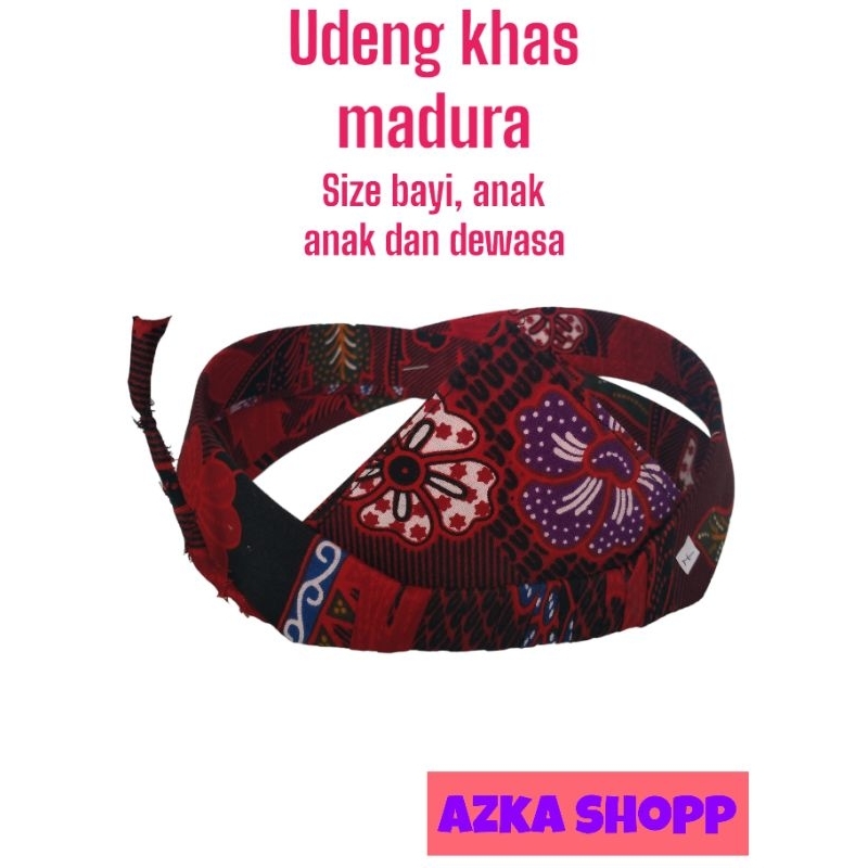 Jual Udeng Madura Odeng Madura // Udeng Sakera Khas Madura// Ikat ...