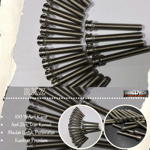 Jual BAUT BLOK MESIN KANAN KIRI RXZ/RZR STAINLESS 304 THE A2-70 HANDMADE CUSTOM ANTI KARAT ...