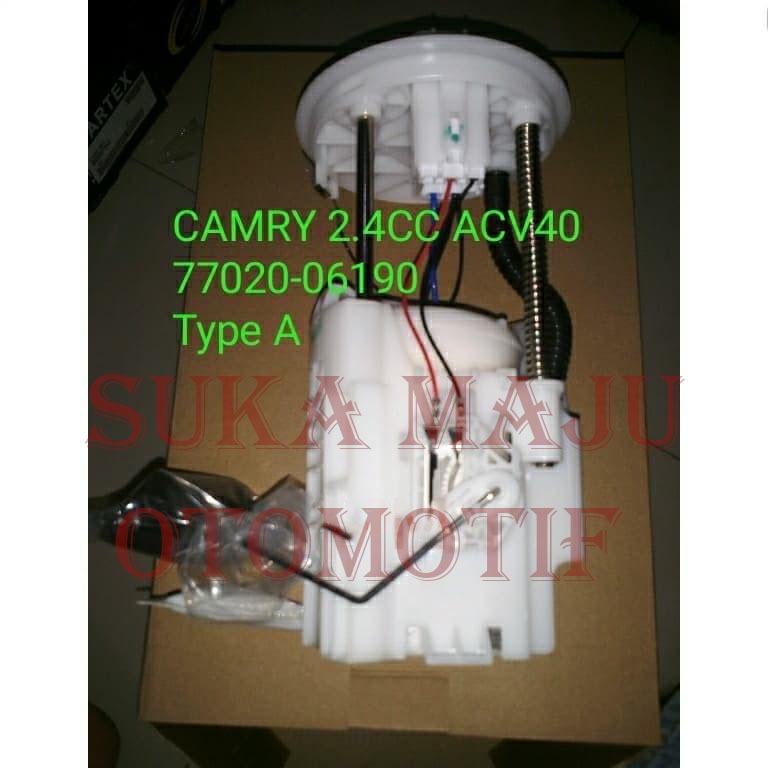 Jual fuel pump assy pompa minyak komplit camry new 2,4cc ACV-40 77020 ...