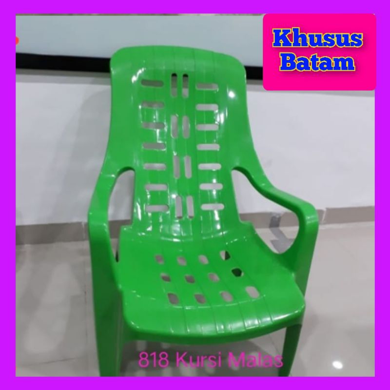 Jual kursi sandaran plastik/kursi malas/kursi santai (KHUSUS BATAM ...