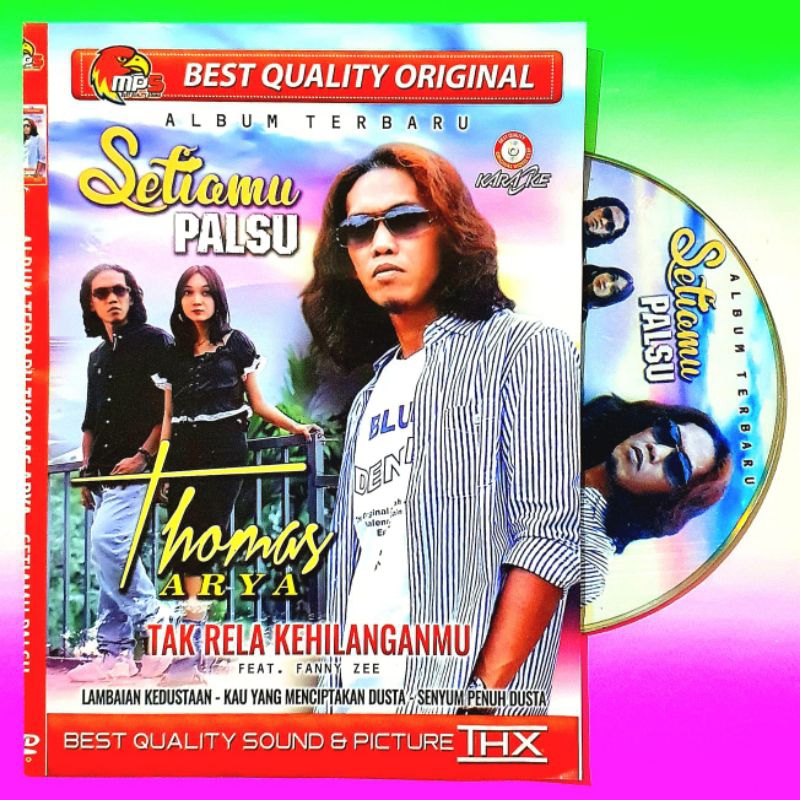 Jual KASET VIDEO LAGU THOMAS ARYA - KASET LAGU MALAYSIA THOMAS ARYA ...