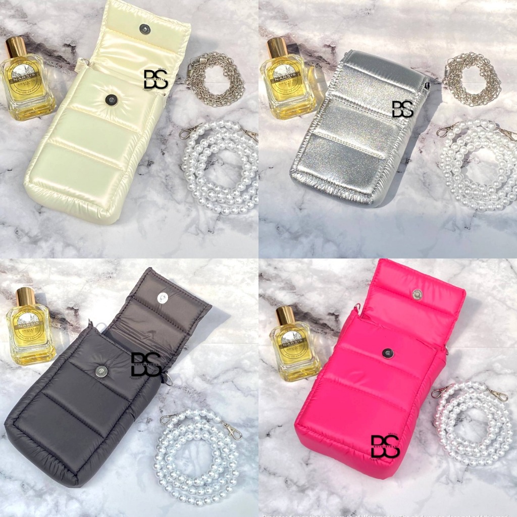 Jual Storeallen - Pocket Puffy Tas Wanita Parasut Puffy Bag Sling Phone ...