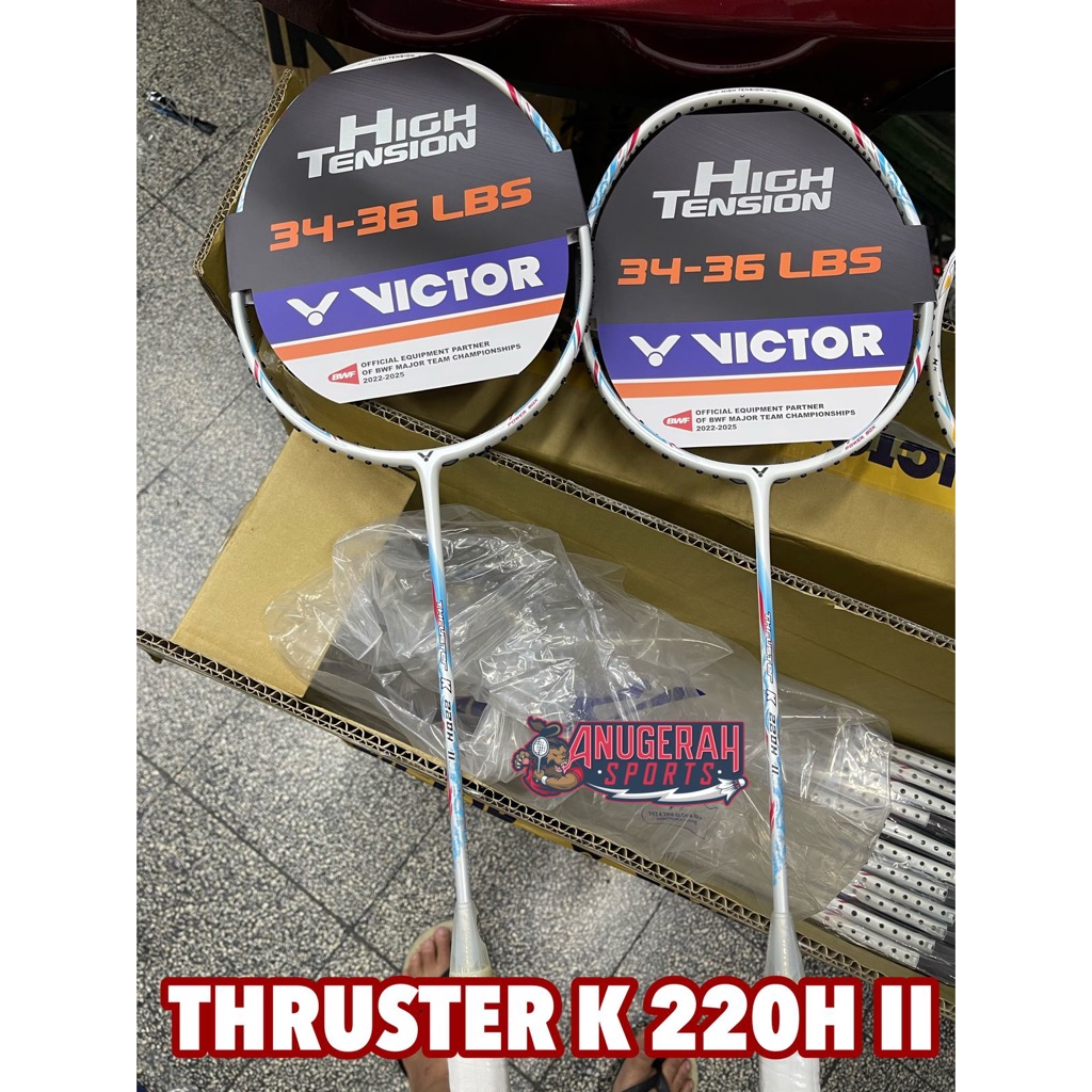 Jual Raket Badminton Victor THRUSTER K 220H II / TK-220H II ORIGINAL | Shopee Indonesia