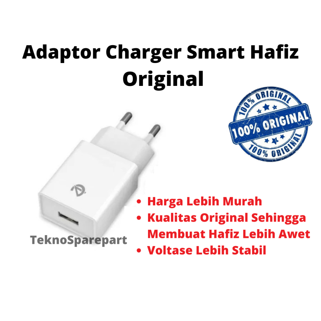 Jual Adaptor Charger Cas Smart Hafiz smarthafiz Al Qolam Ressa Doll ...
