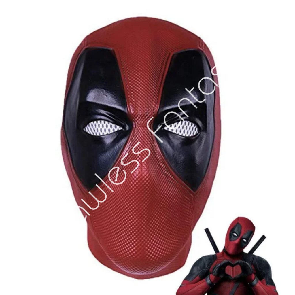 Jual Halloween Spiderman Topeng Deadpool Dead Pool Movie Latex Cosplay ...