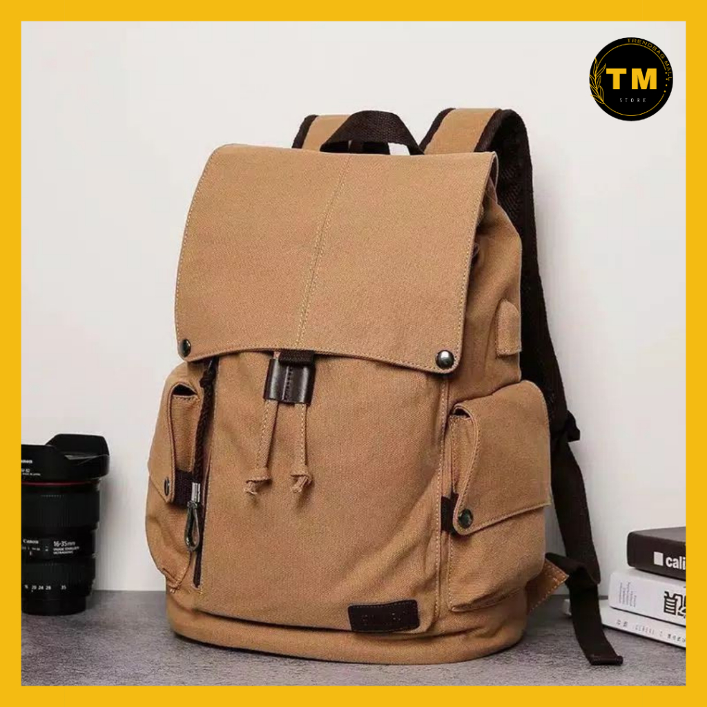 Jual Tas Backpack Pria Wanita Ransel Sekolah Kerja Kuliah Ukuran Jumbo ...