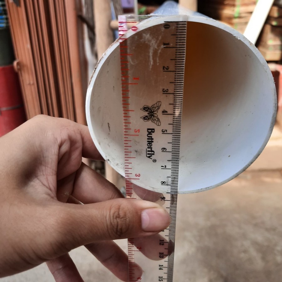 Jual Pipa PVC 3 inch RUCIKA D ( 1 Meter ) | Shopee Indonesia