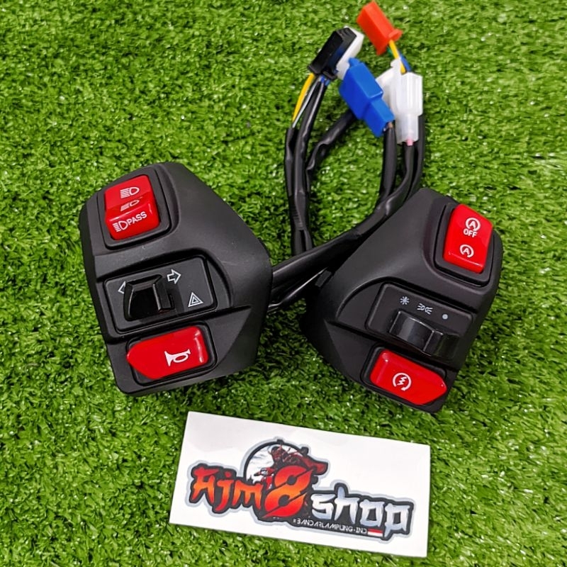 Jual Saklar Mio Set Tombol Merah saklar Mio Nvx Vietnam | Shopee Indonesia