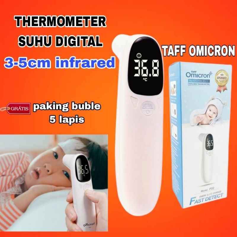 Jual Thermometer suhu tubuh digital no contac with infrared themometer ...