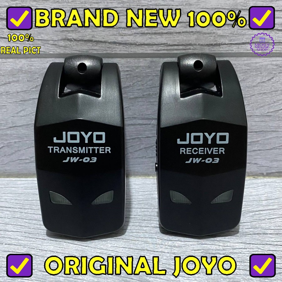 Jual Jack Gitar 2.4GHz JOYO JW-03 Wireless Guitar Sound System ...