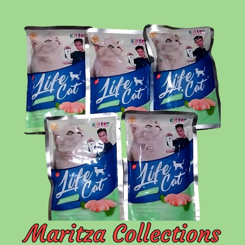 Jual LIFE CAT SACHET 85 gram - MAKANAN KUCING | Shopee Indonesia