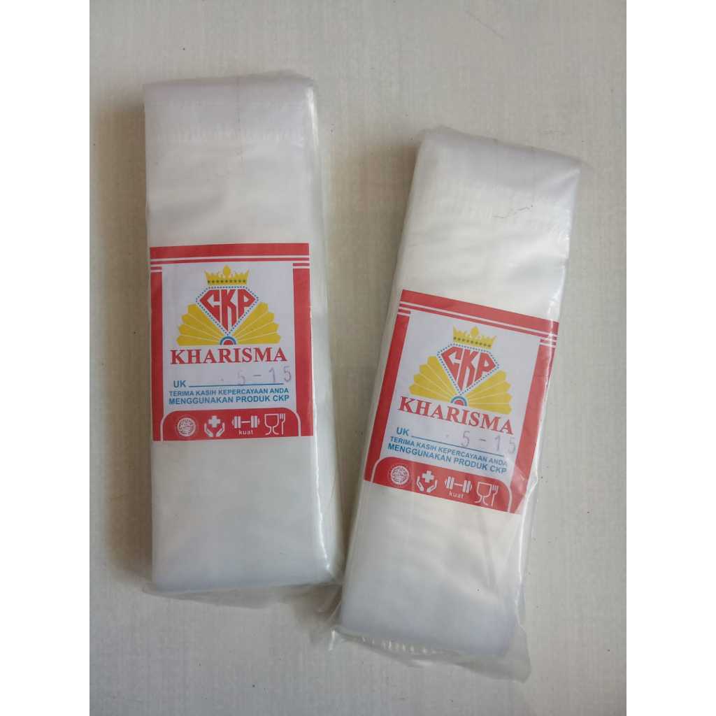 Jual Plastik Pe Es Lilin Kharisma Uk 15 X 15 Shopee Indonesia