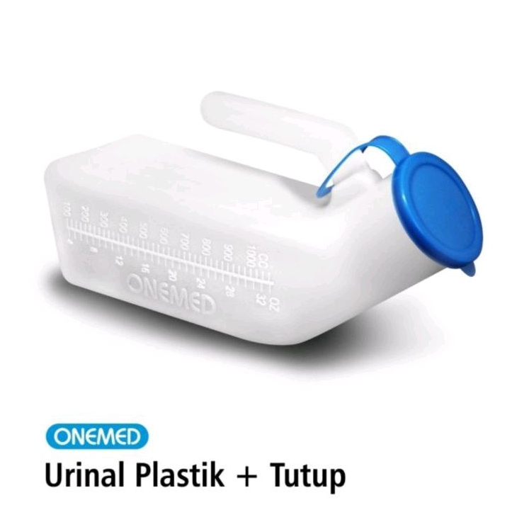 Jual Pispot Pria Dengan Tutup Onemed Pispot Urinal | Shopee Indonesia
