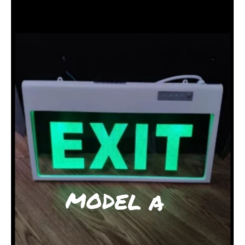 Jual Lampu LED exit sign pintu keluar darurat emergency | Shopee Indonesia