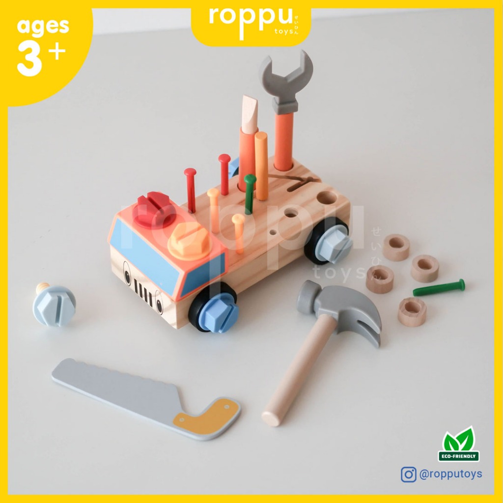 Jual Roppu Tools Set Car / Mainan alat tukang anak / Mainan Merakit ...